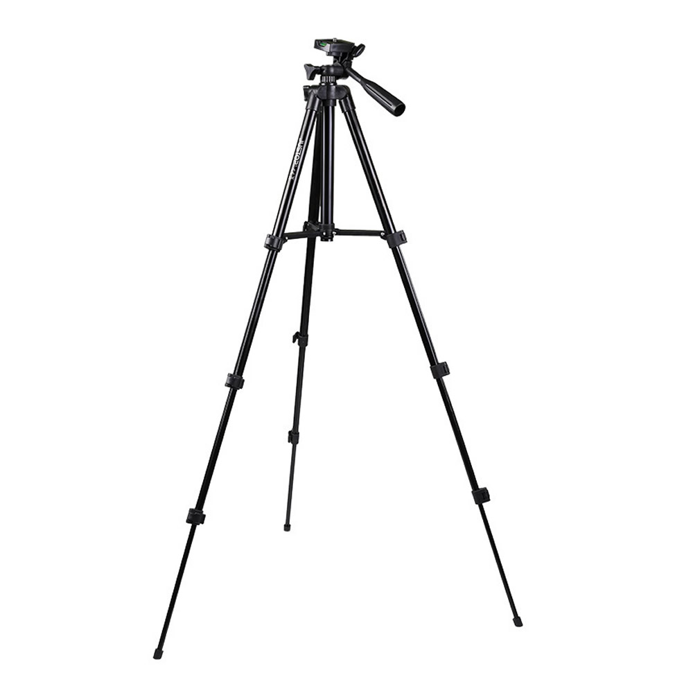 JUSTOP Aluminum Camera Tripod Stand With Phone Holder - DigiDirect